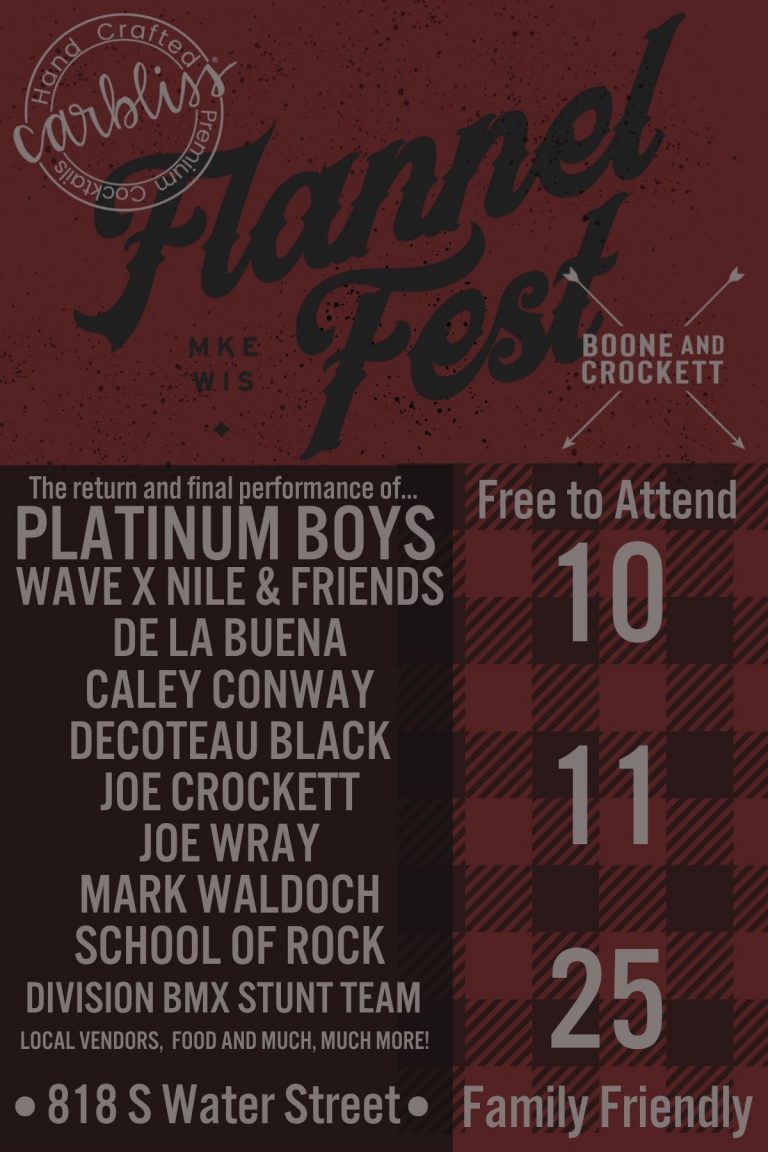 This Saturday Flannel Fest is Back for 2025 and We’re Bringing the Heat ...