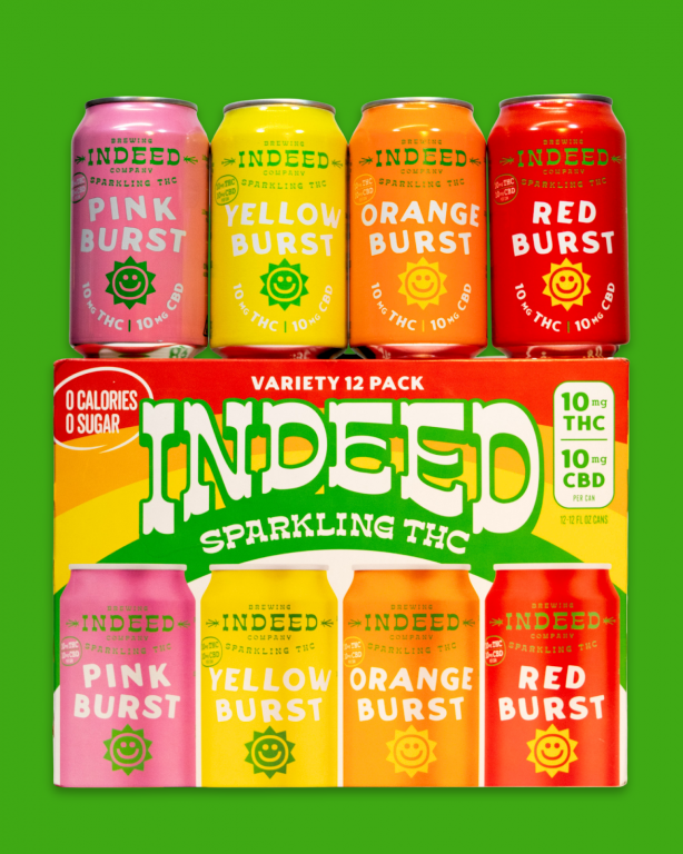 Indeed Brewing Company releases new sparkling THC “Burst” Variety 12 ...